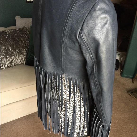 Topshop | Jackets & Coats | Leather Topshop Jacket | Poshmark